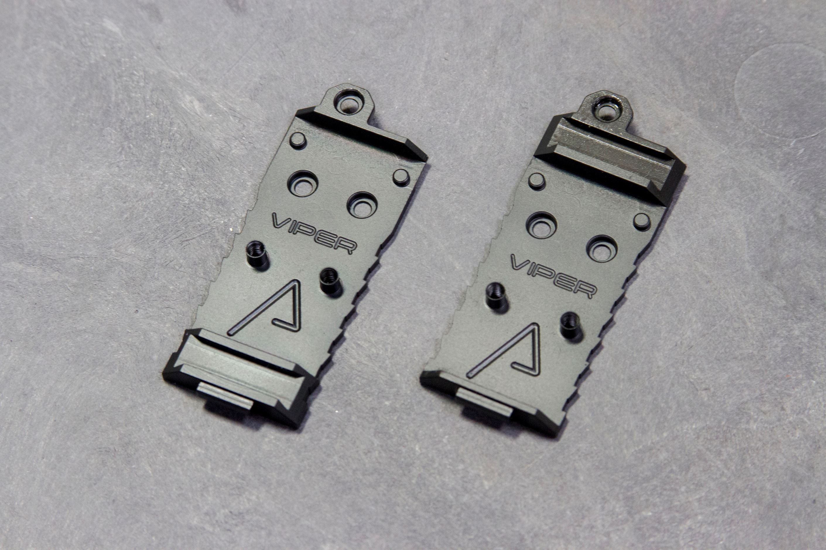Agency Arms Optic System (AOS) Plates – Black Box Customs