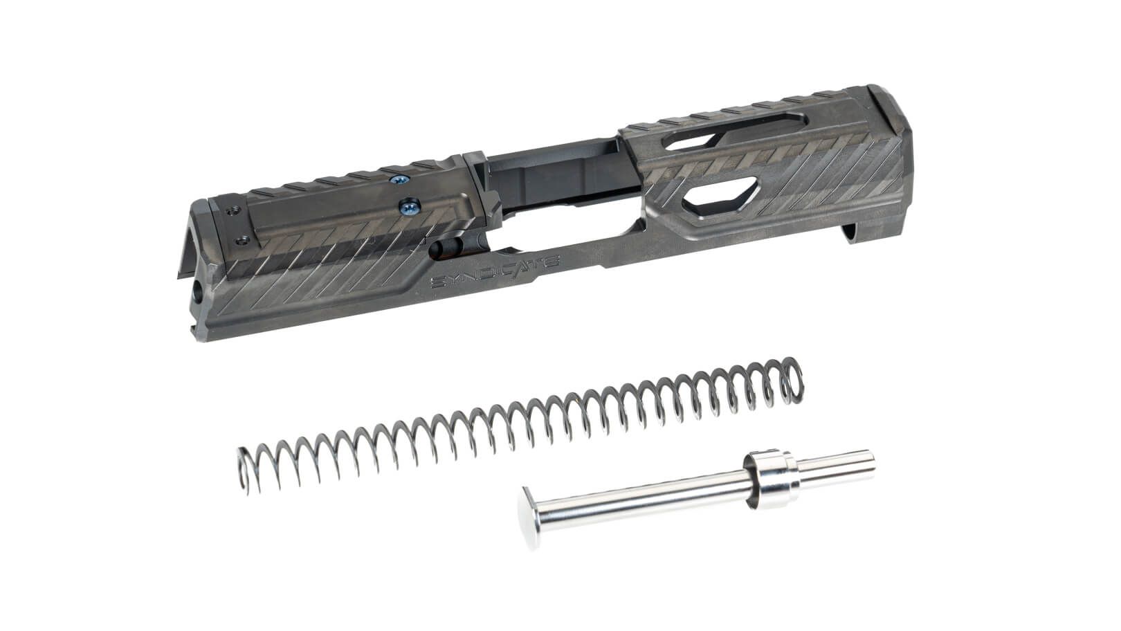 Syndicate by Agency Arms S1 Urban Sig P320 AOS Slide – Black Box Customs