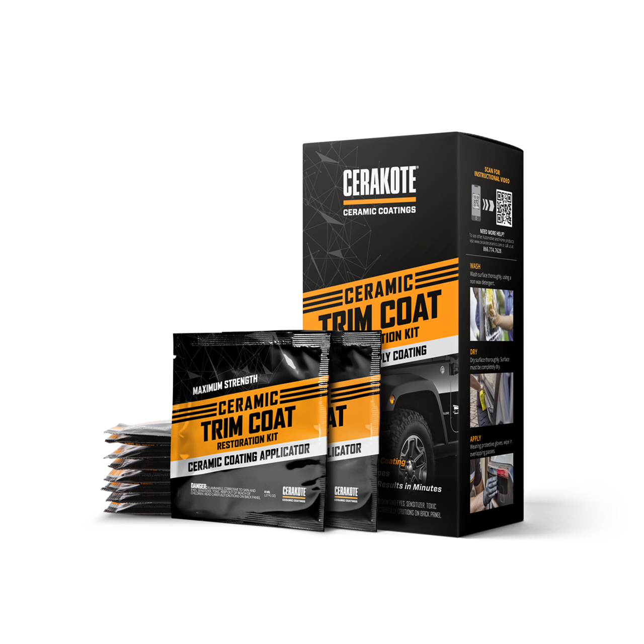 CERAKOTE® Ceramic Trim Coat Restoration Kit – Black Box Customs